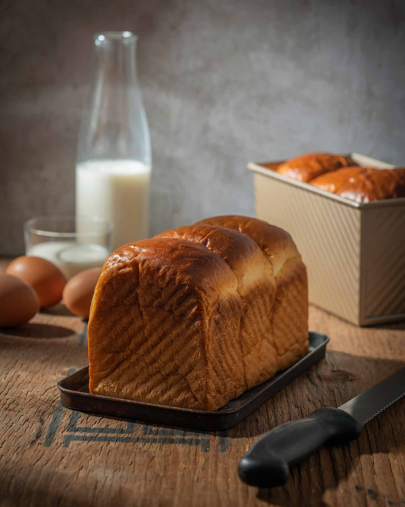 Milk Loaf - The Fat Kid Bakery