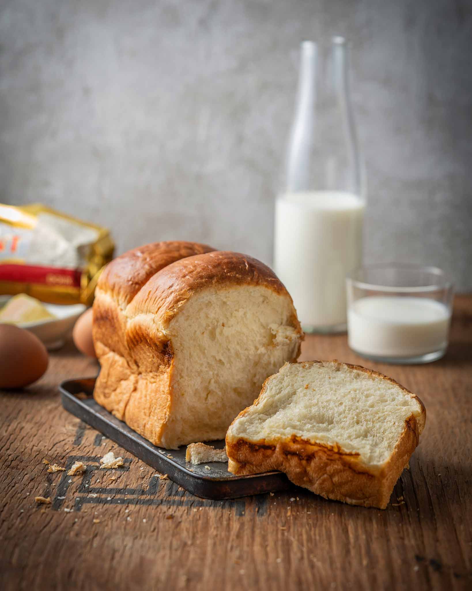 Milk Loaf - The Fat Kid Bakery