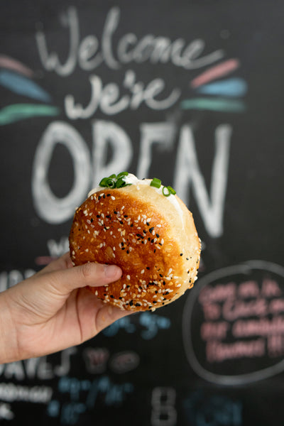 Savoury Series: Box of 4 (Sourdough Bombos) - The Fat Kid Bakery